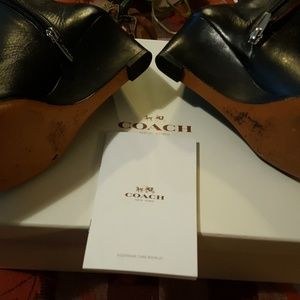 Coach | Shoes | Coach Maya Matte Calf Booties | Poshmark